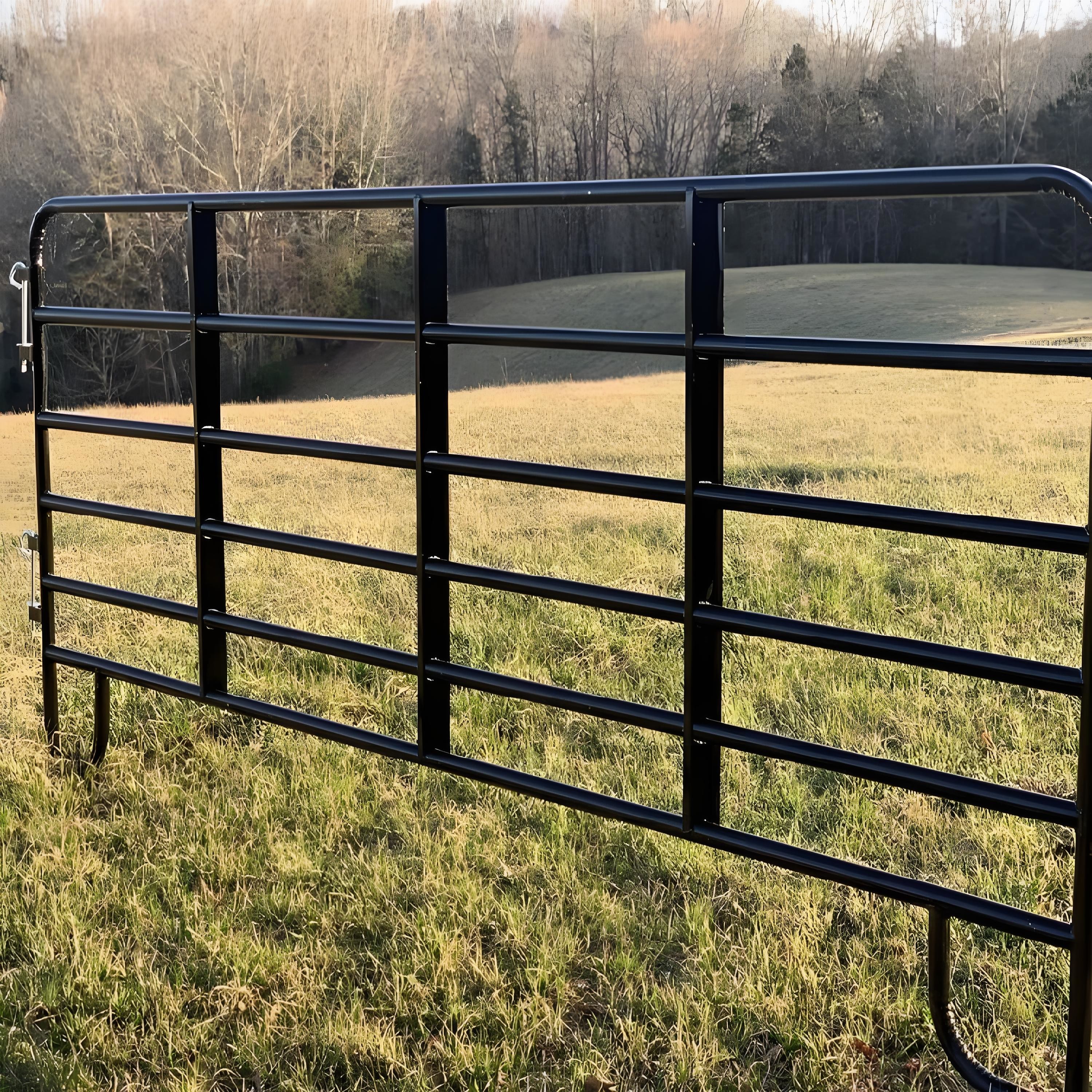5-Schienen galvanisiertes Stahlzaun für Rinder und Pferde