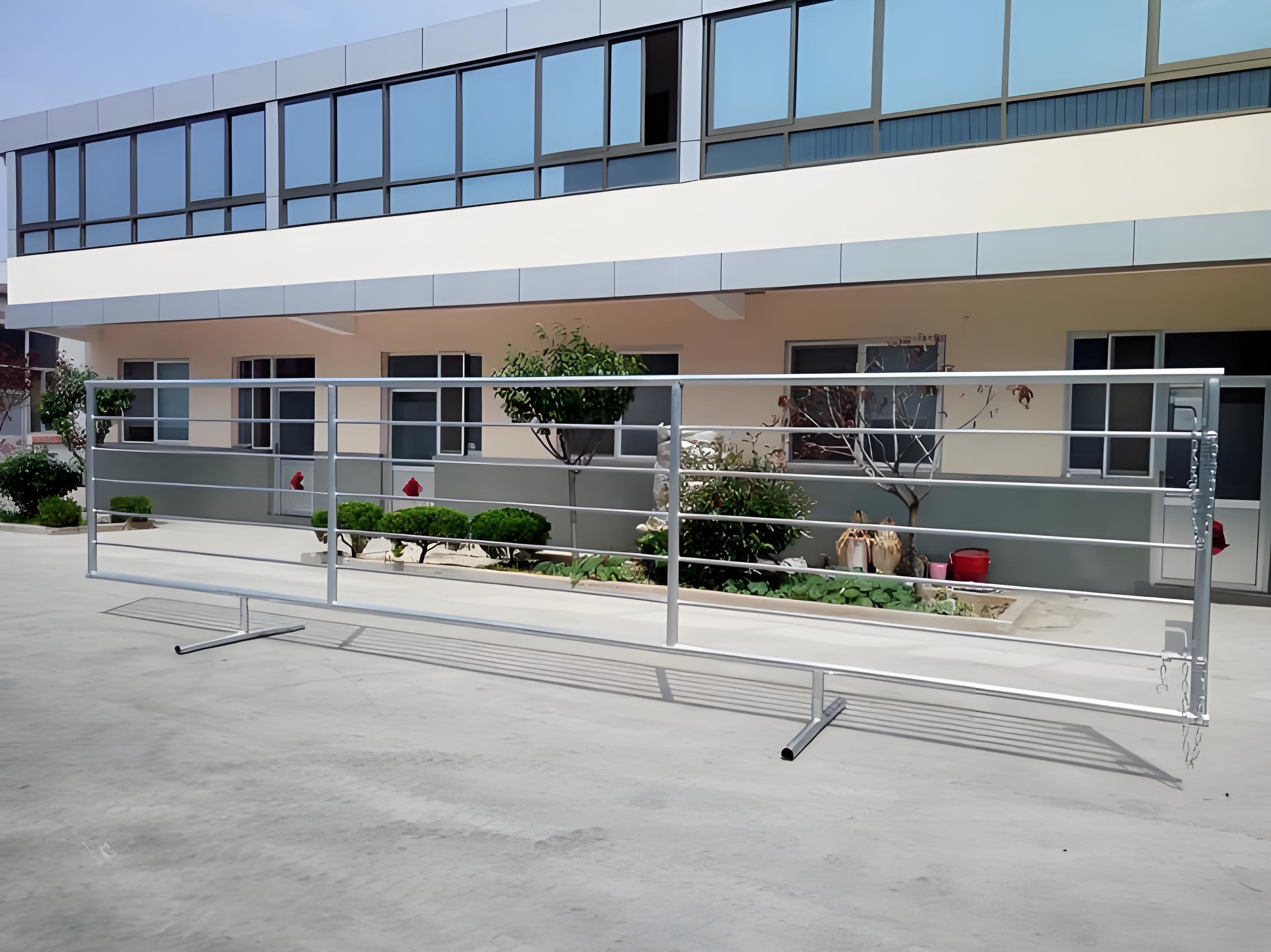 5-Schienen galvanisiertes Stahlzaun für Rinder und Pferde